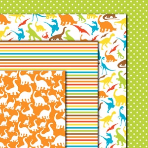 Dinosaur Digital Paper, Jurassic Scrapbook Papers, Dinosaurs Wallpaper ...