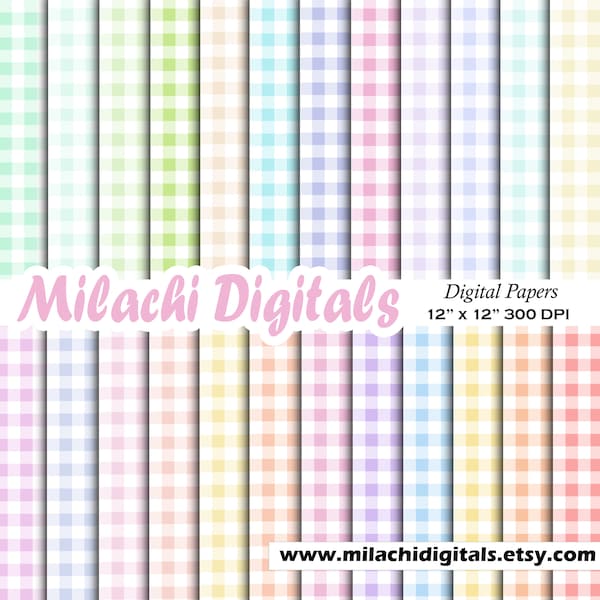 Bunny Digital Papers - Etsy