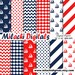Nautical Digital Paper, Sailing Scrapbook Papers, Sailboat Wallpaper ...