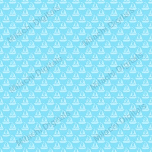 Boat Digital Paper, Sailing Scrapbook Papers, Nautical Wallpaper, Sail ...