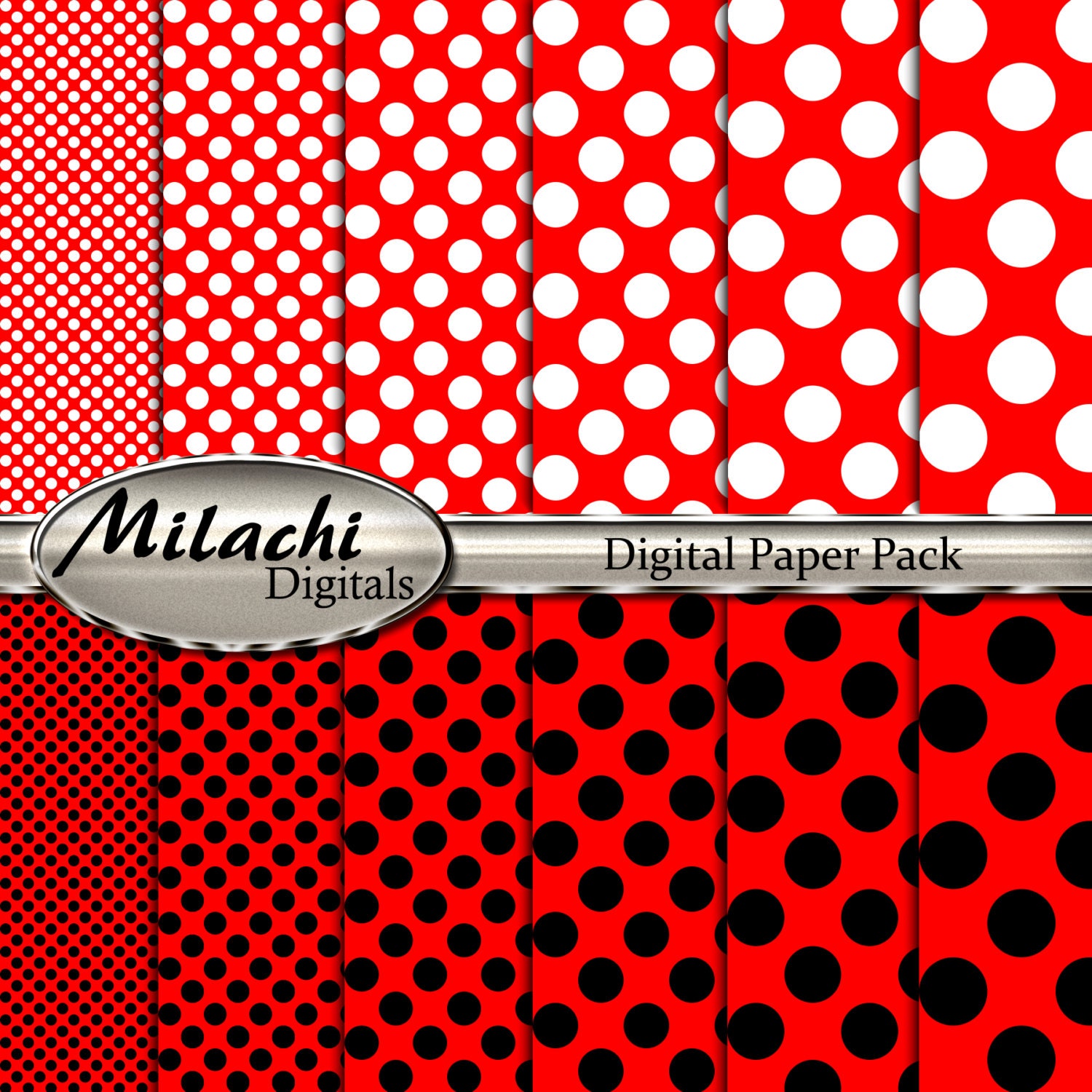 Scrapbook Polka Dots