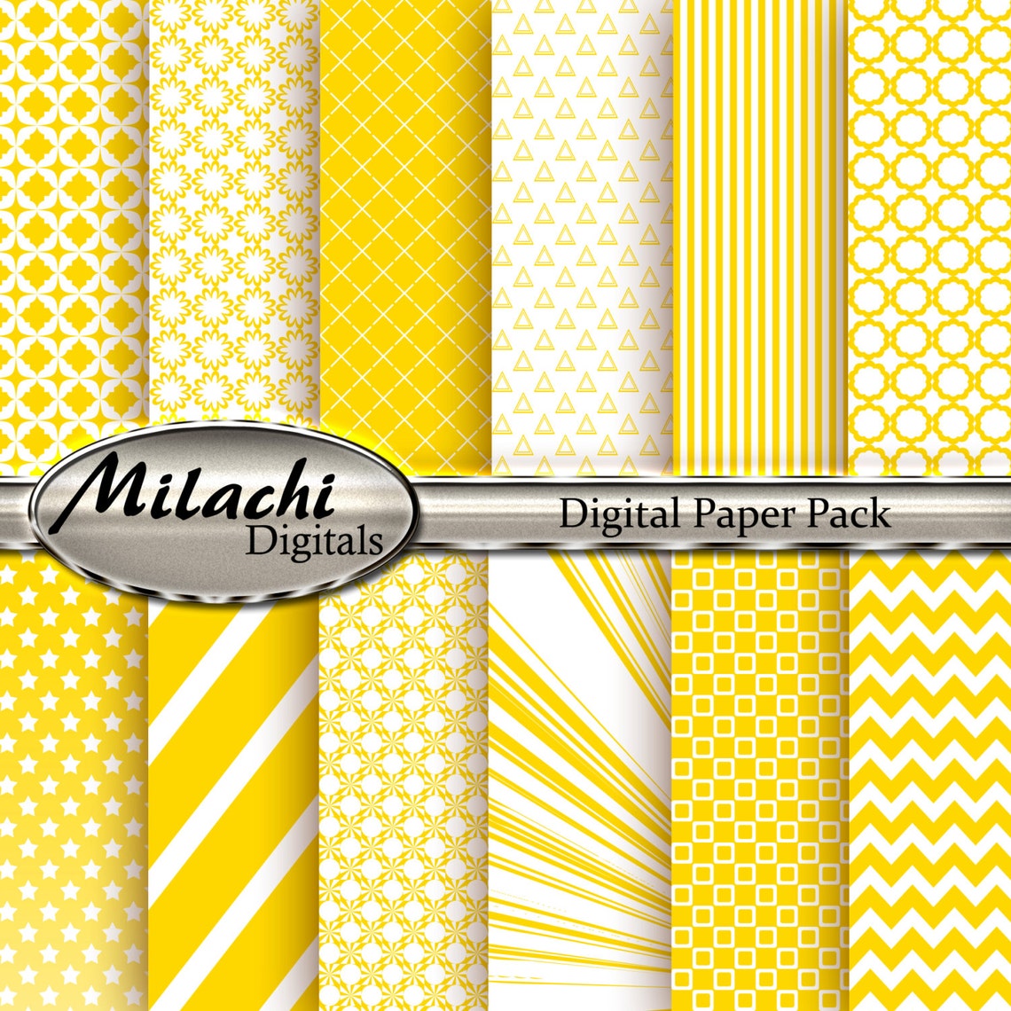 School Bus Yellow Digital Paper Pack 8.5 X 11 - Etsy