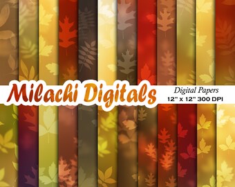 Fall Scrapbook Paper | Etsy