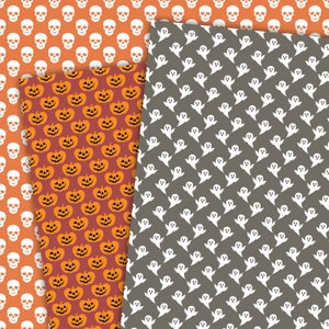 Halloween Digital Paper Pack Seamless Backgrounds Halloween - Etsy