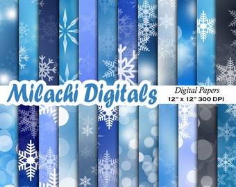 Christmas Digital Paper Commercial Use Christmas Printable - Etsy
