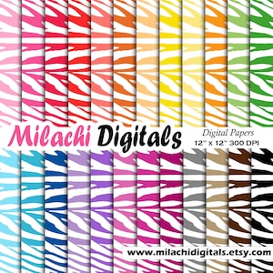 Zebra Digital Paper, Scrapbook Papers, Background, Wallpaper, Printable ...