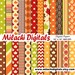 Fall Digital Paper, Thanksgiving Scrapbook Papers, Leaf Wallpaper ...