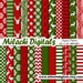 Christmas Digital Paper, Holiday Scrapbook Papers, Snowflake Wallpaper ...