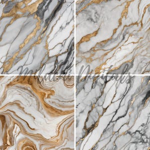 Marble Textures Digital Paper Pack 12"x12", Journal Pages, Scrapbook ...