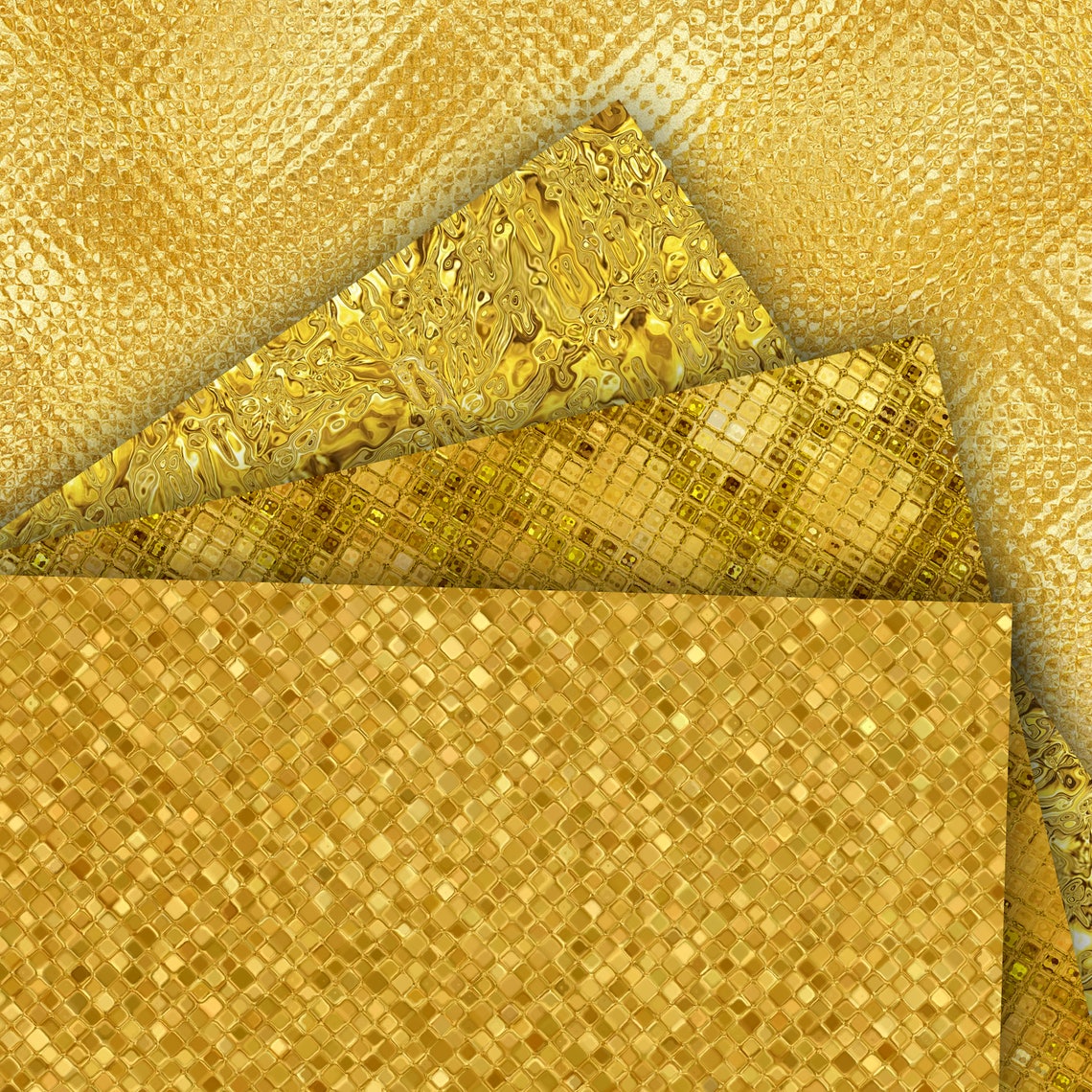 Gold Digital Paper Gold Scrapbook Paper Gold Patterns Gold - Etsy
