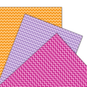 Chevron Digital Paper, 8.5" X 11" Scrapbook Papers, Zig Zag Wallpaper ...