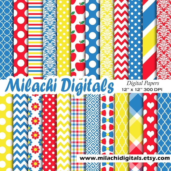 Snow White Printable - Etsy