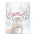 Printable Christmas Deer Stationery, Reindeer Digital Paper for ...