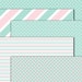 Pink and Mint Digital Paper Polka Dots Scrapbook Papers - Etsy