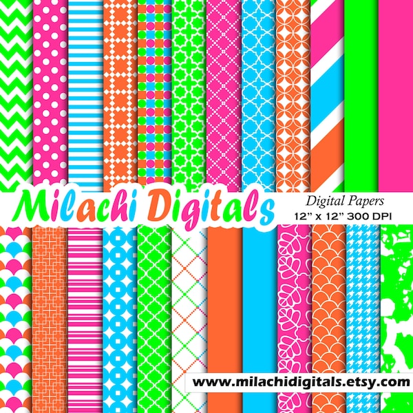 Colored Chevron - Etsy