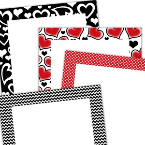 Printable Valentine's Day Stationery Letter Paper Valentine's Day ...