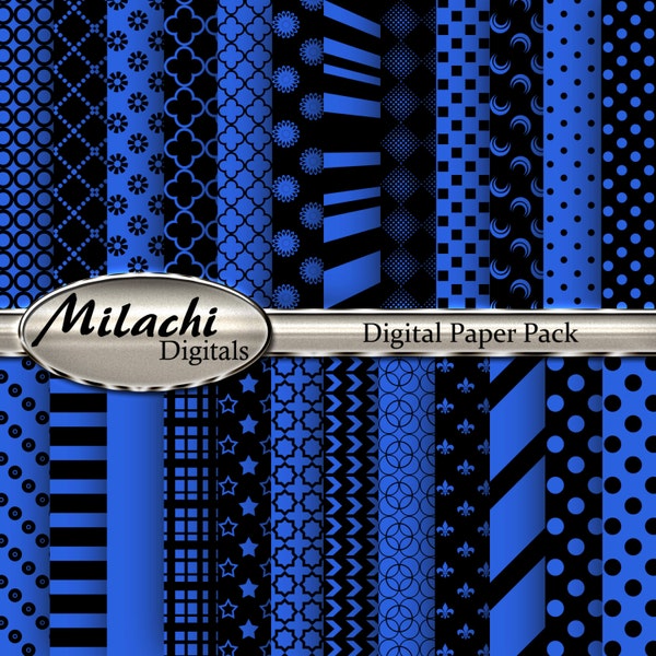 Royal Blue Paper - Etsy