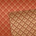 Red and Gold Damask Digital Paper, Seamless Damask Patterns, Gold ...