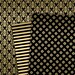 Black and Gold Digital Paper Royal Gold Patterns Luxury Polka Dots ...