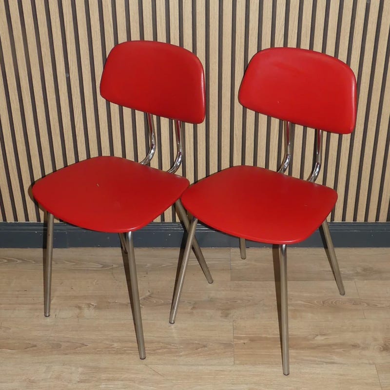Chrome Dining Chairs - Etsy