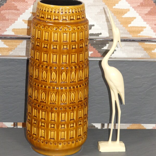 Mustard Yellow Vase - Etsy