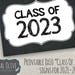 Class of Sign - 2021-2038 - First Day of School Sign | Back to School ...