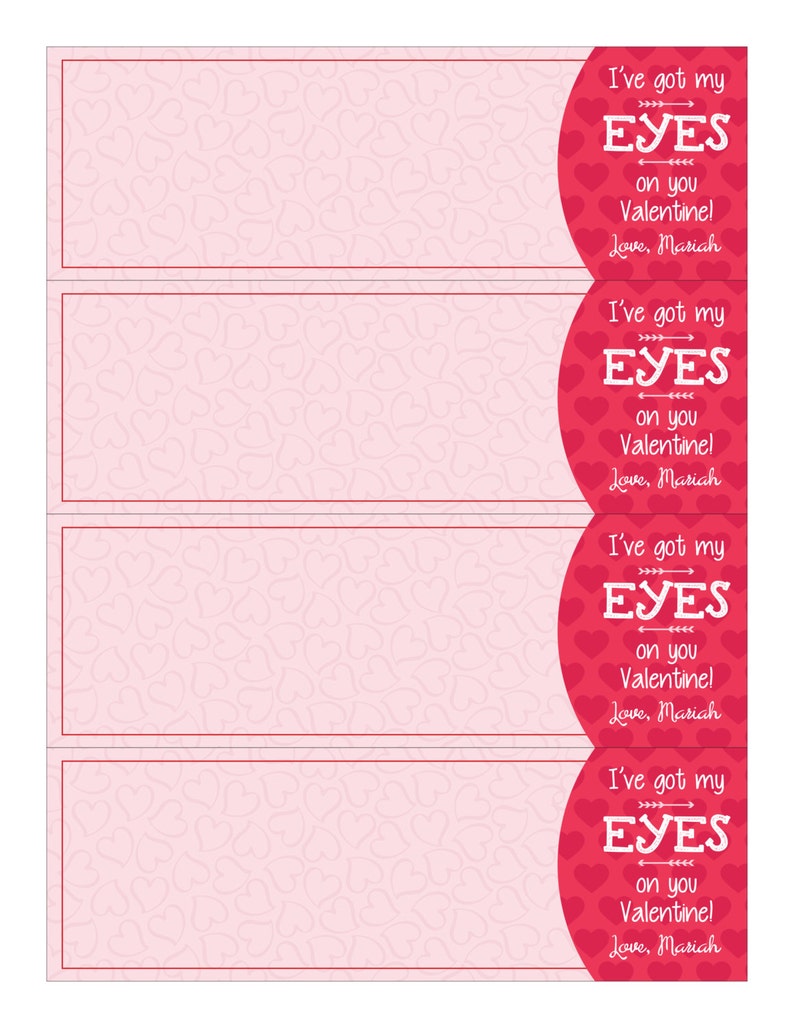 Valentine's Day Card I've got my eyes on | Etsy