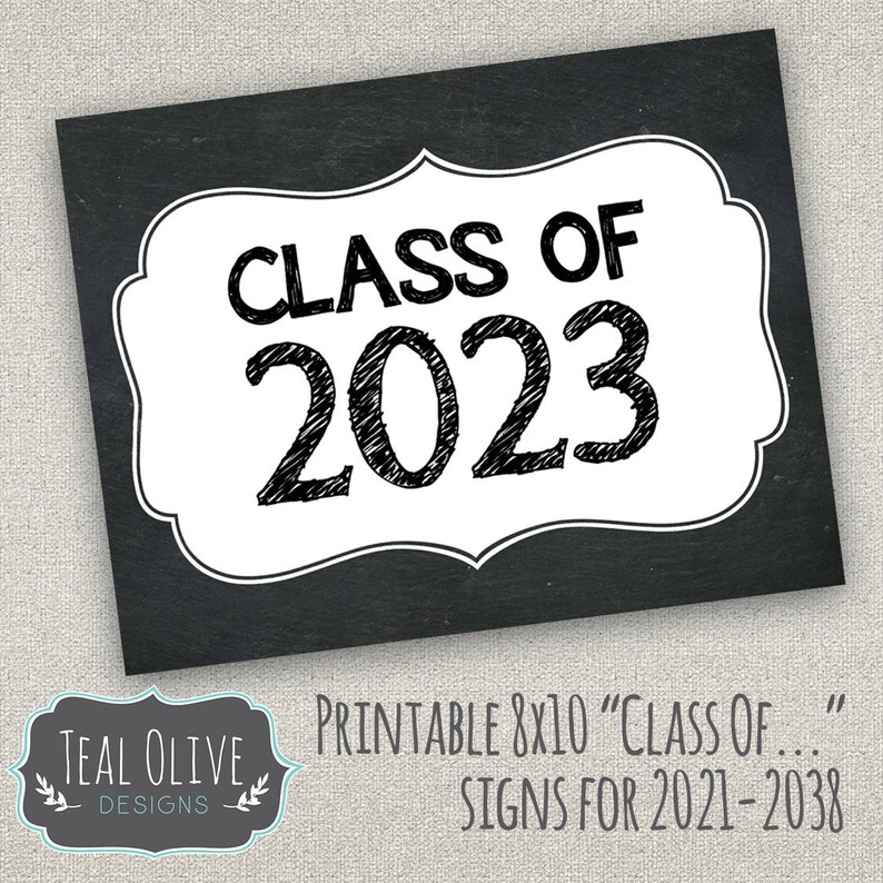 Class of Sign 2021-2038 First Day of School Sign Back to - Etsy