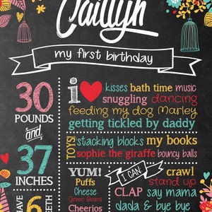 Monthly Milestone Posters for FIRST YEAR - 11 Monthly Posters Plus ...