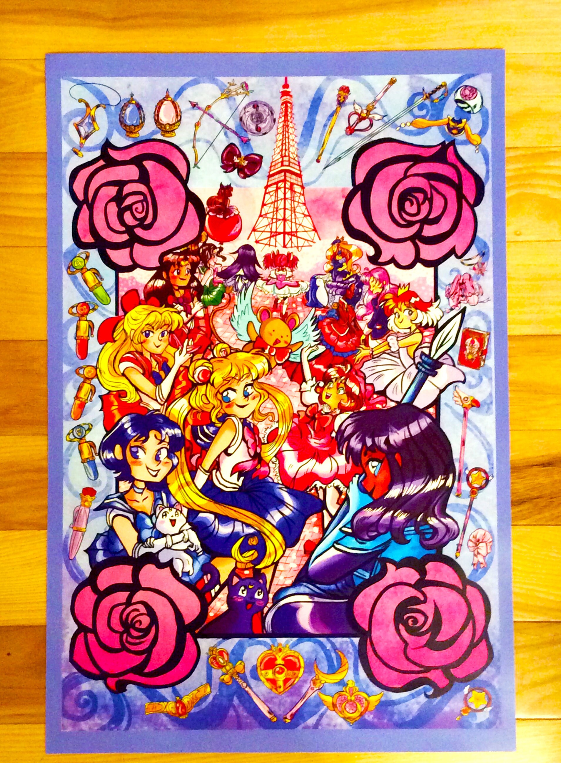 Magical Girls on Parade 11 X 17 Poster - Etsy