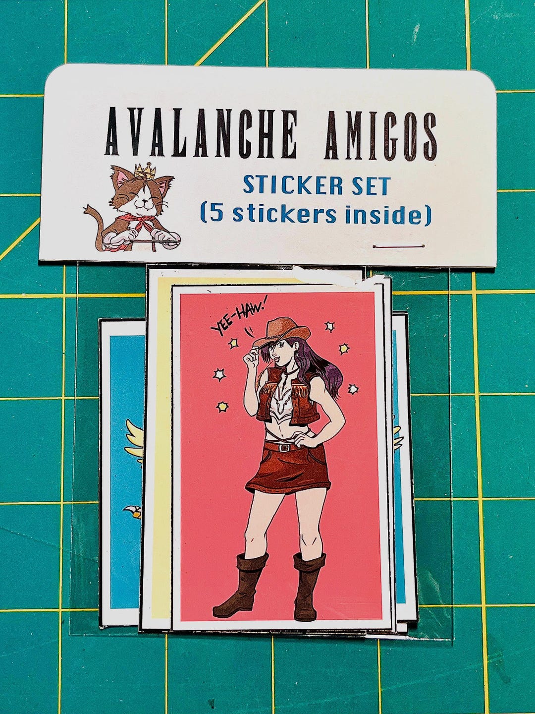 Final Fantasy VII - Avalanche Amigos (5-pack Sticker Set) - Etsy