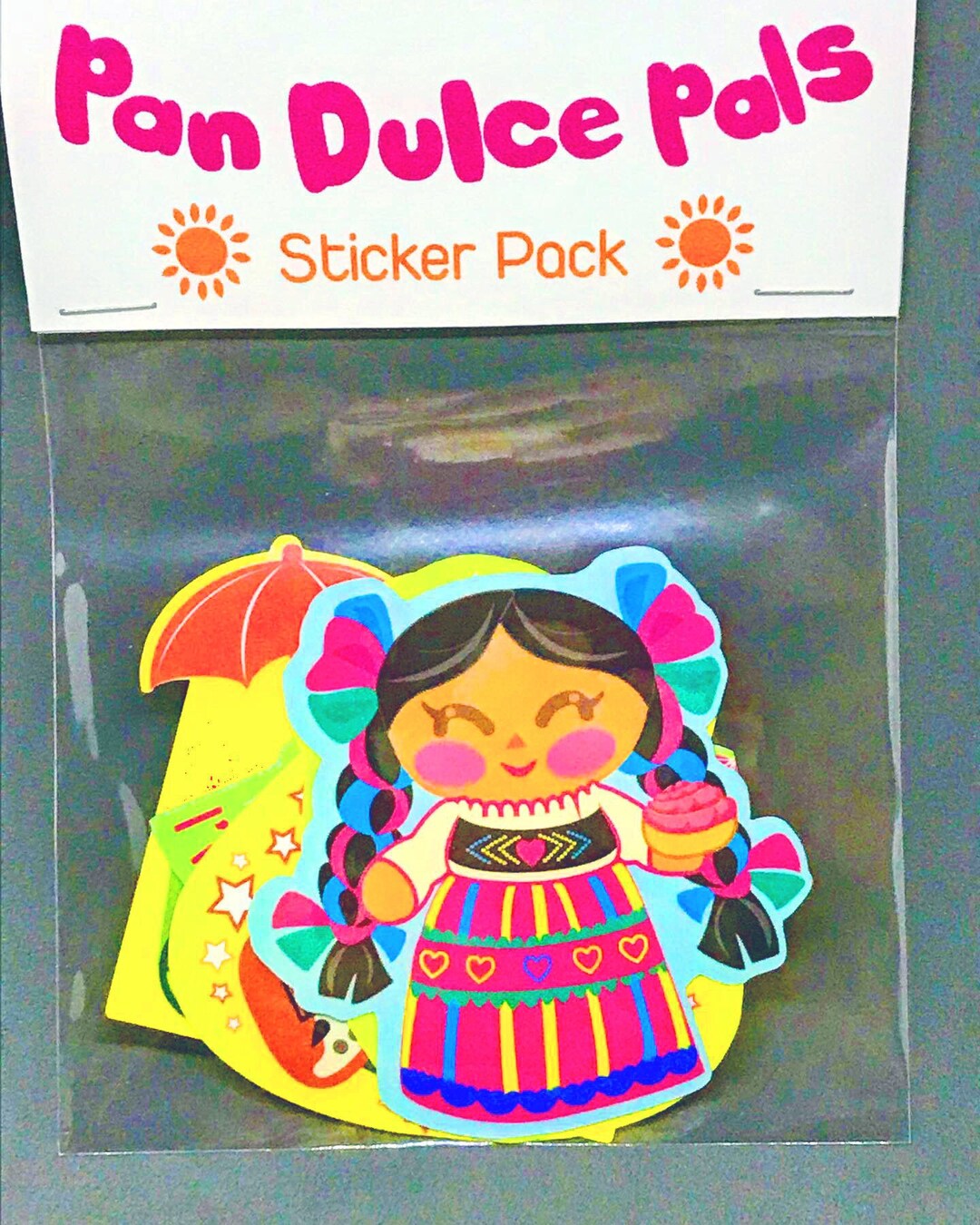 Pan Dulce Pals Sticker Pack - Elote Friends - Etsy