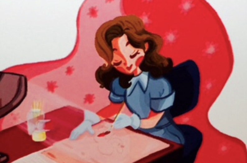 Women in Animation: Cel Painter 5"x 7" Print - Etsy