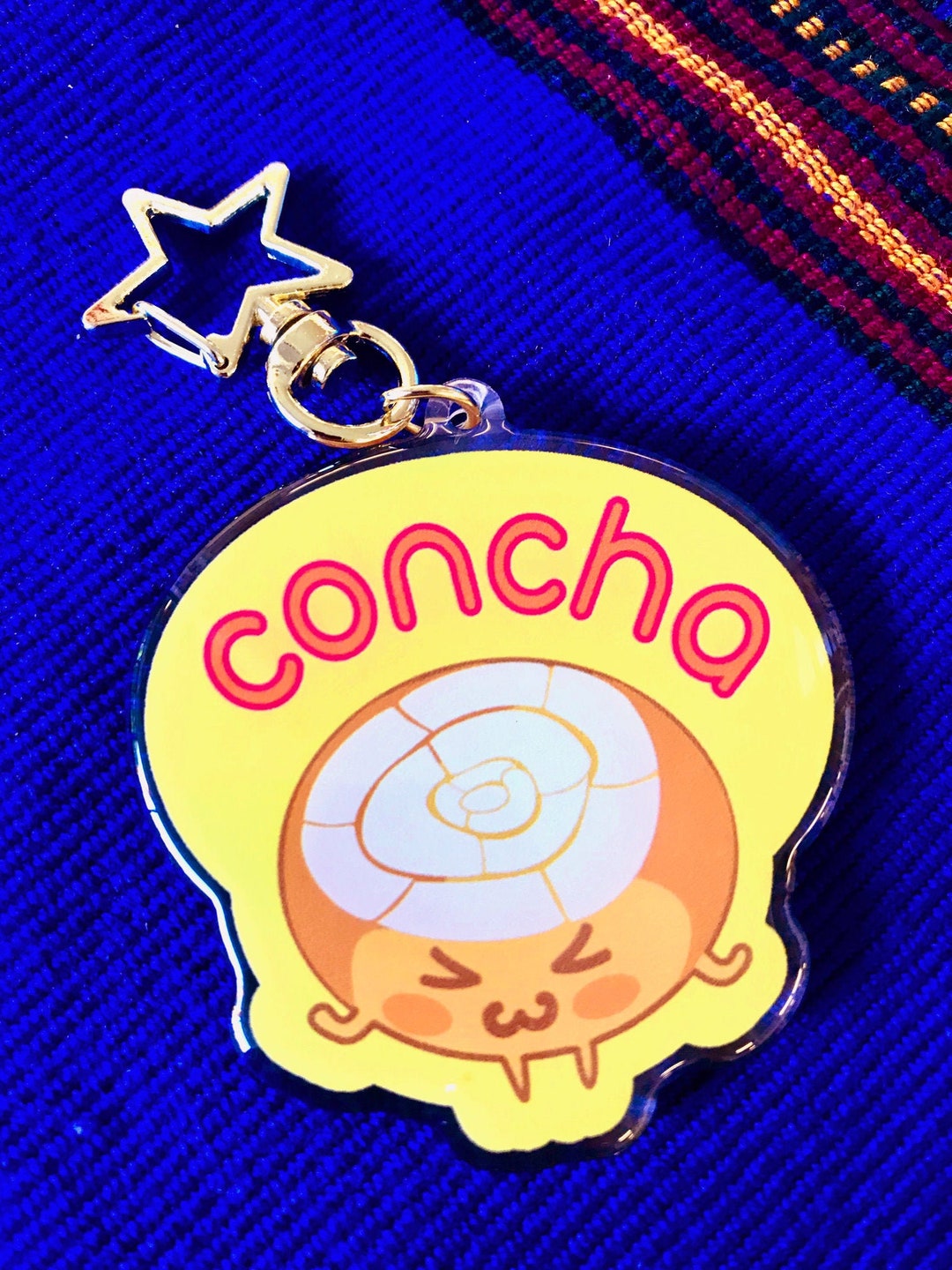 Concha Acrylic Charm - Etsy