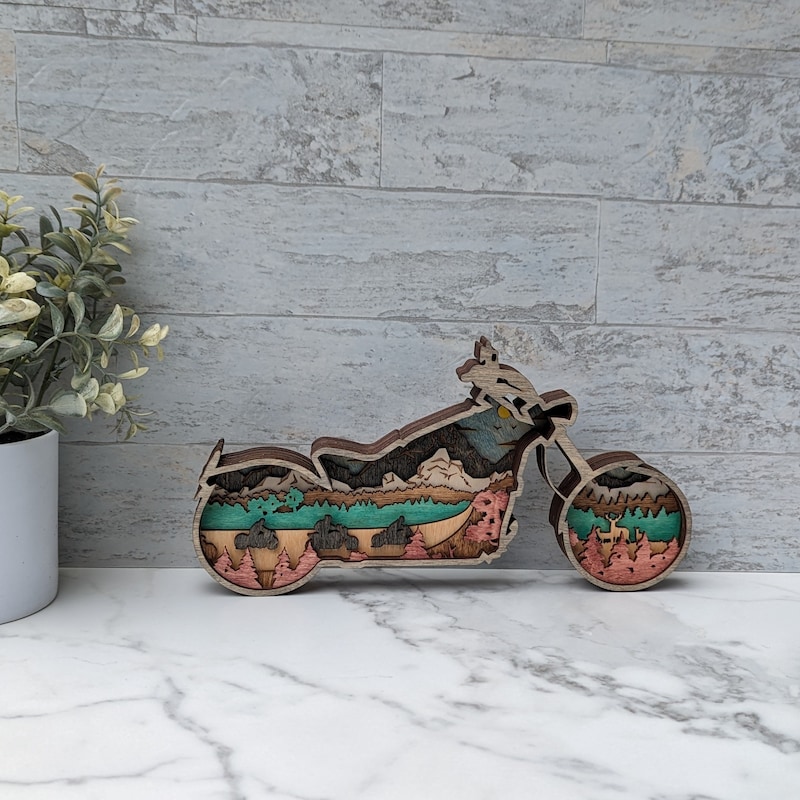 Motorcycle Decor - Etsy