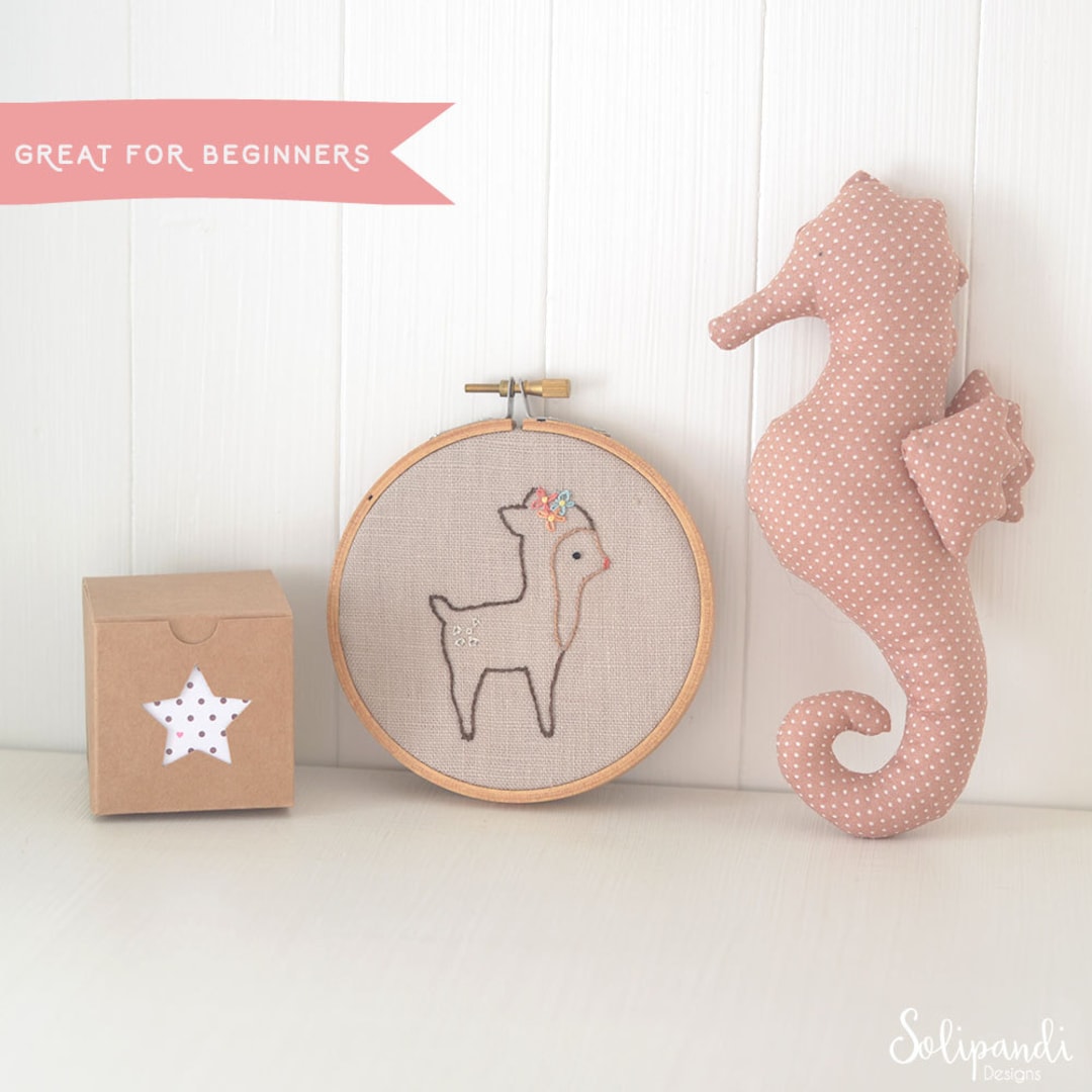 Bambi Pattern, Hand Embroidery PDF Pattern - Instand Digital Download ...