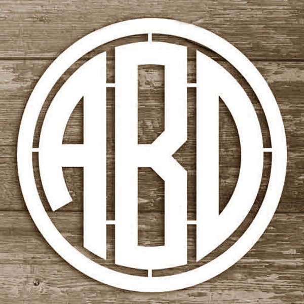 Monogram Wall Decor - Etsy
