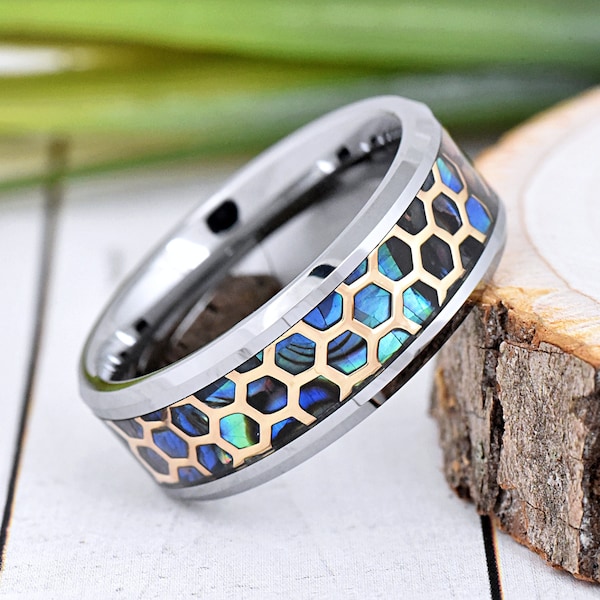 Honeycomb Ring - Etsy