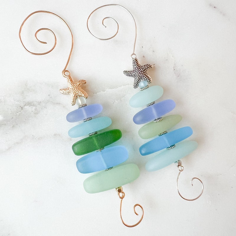 Sea Glass Christmas Tree - Etsy