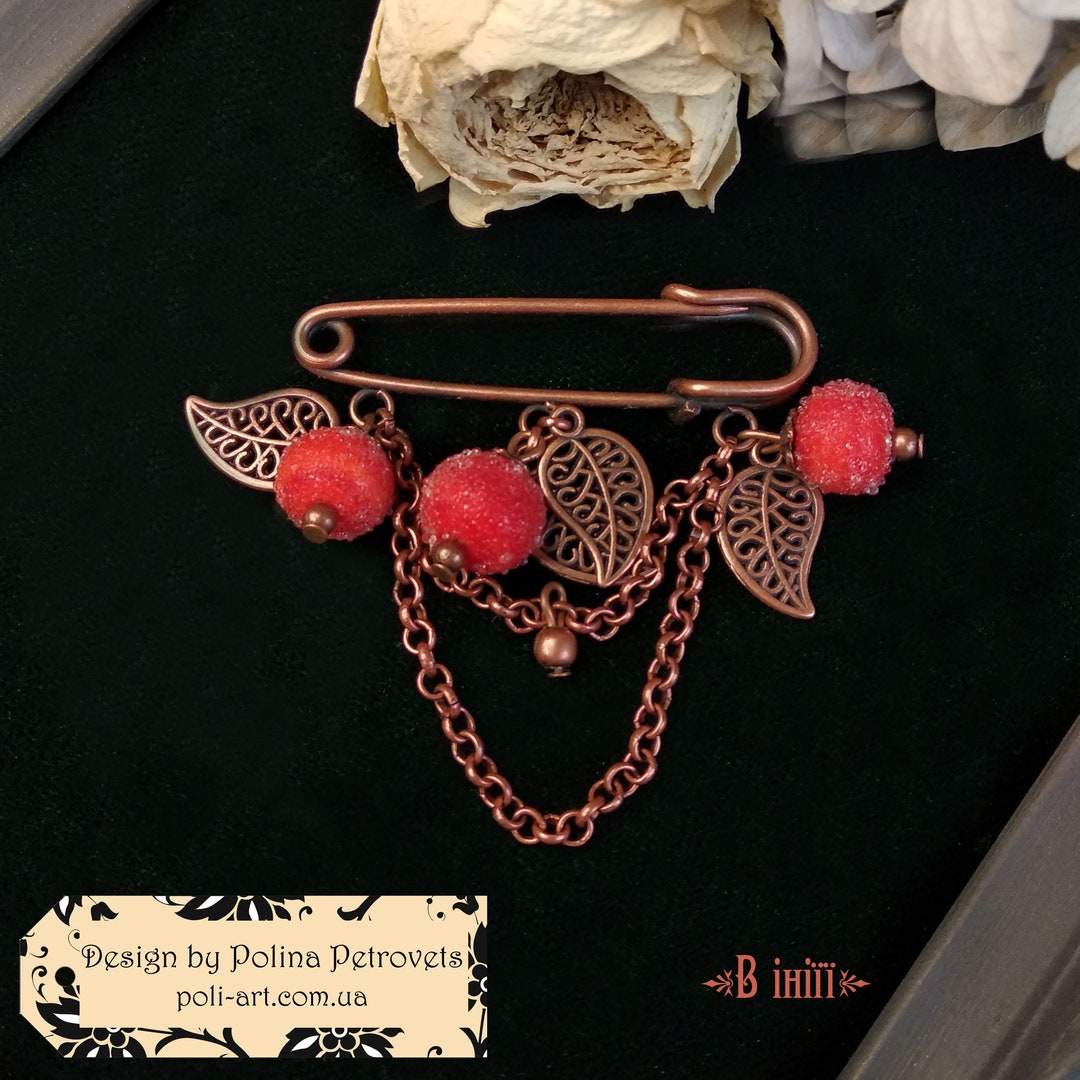 Safety Pin Charm Brooch Pin Lapel Pin Cloak Pin Shawl Pin Cloak Brooch ...