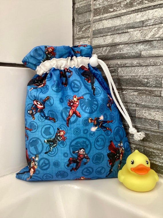 Waterproof Drawstring Avengers Marvel Bag Marvel Gift - Etsy