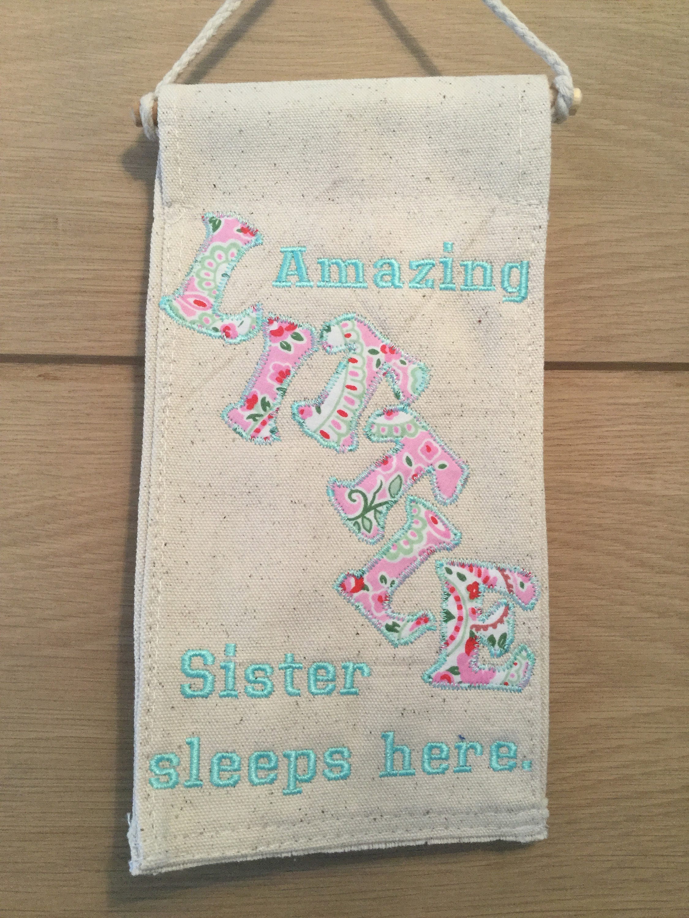 Little Sister Door Sign Bedroom Door Sign Wall Plaque - Etsy UK