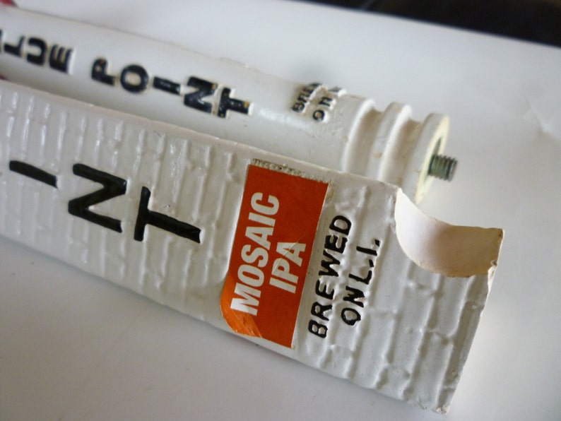 TWO (2) Blue Point Beer Tap Handles From a Famous New York City West ...