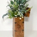Wooden Box Floral Greenery Tall Arrangement, Year Around Novelty ...