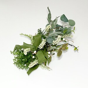 Small Everyday Greenery Lantern Swag, All Year Round Table Decor ...