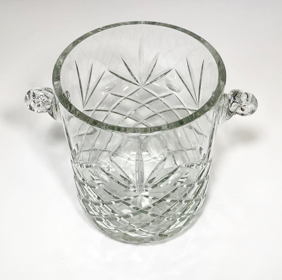 Heavy Crystal Ice Bucket Champagne Chiller Ice Bucket Crystal | Etsy