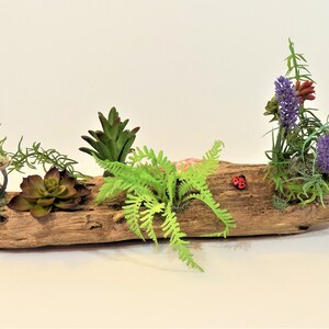 Driftwood Art Floral Arrangement, Driftwood Art Display, Unique ...