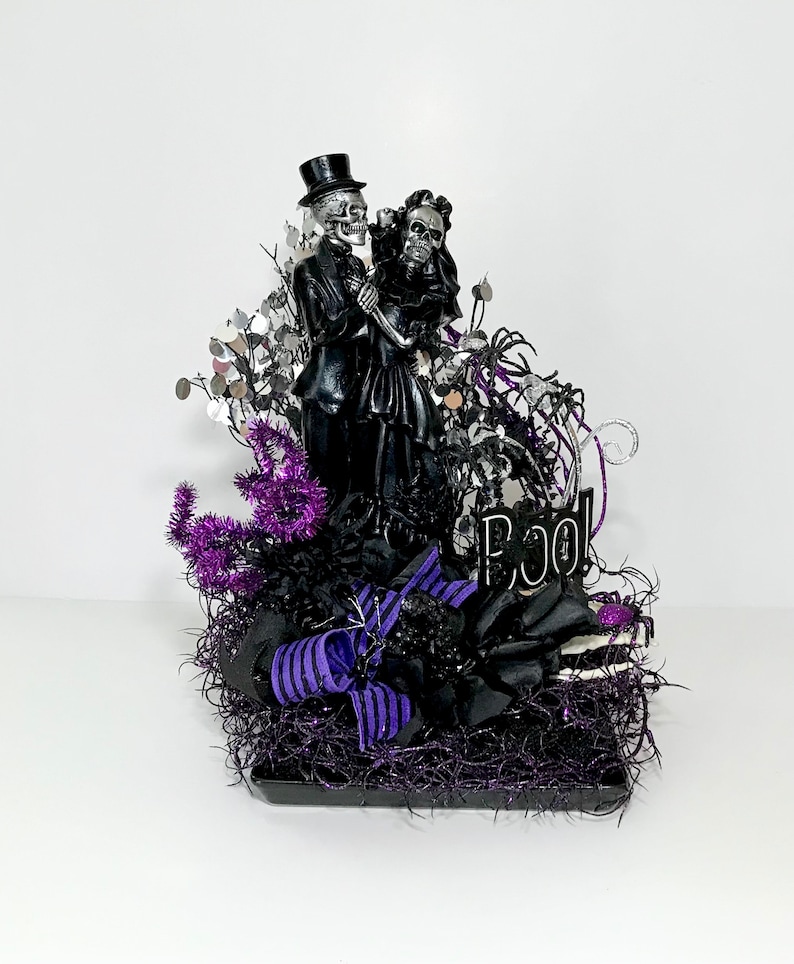 Skeleton Couple Wedding Halloween Centerpiece Party - Etsy