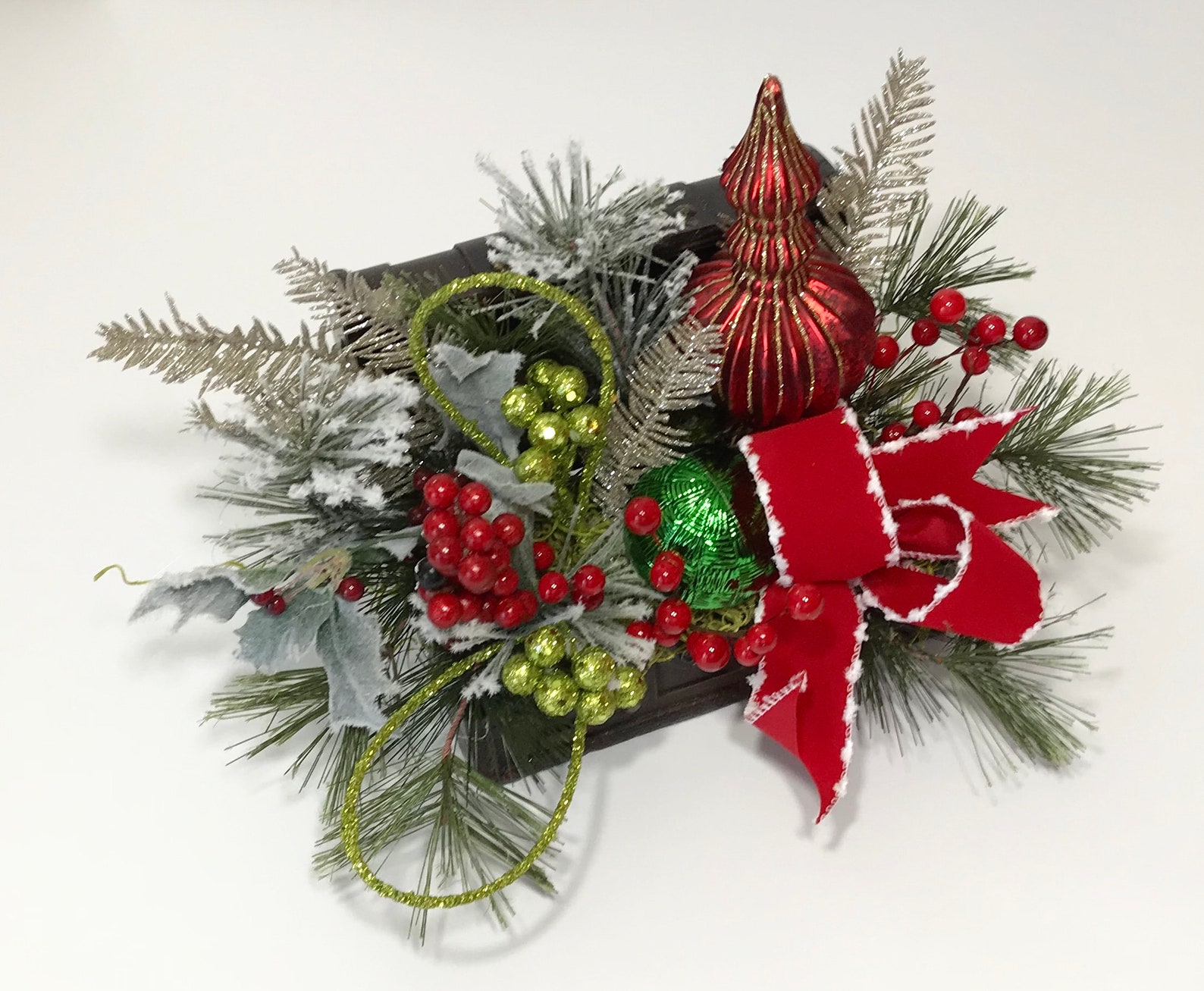 Small Wooden Chest Christmas Decorations Wood Box Mini - Etsy