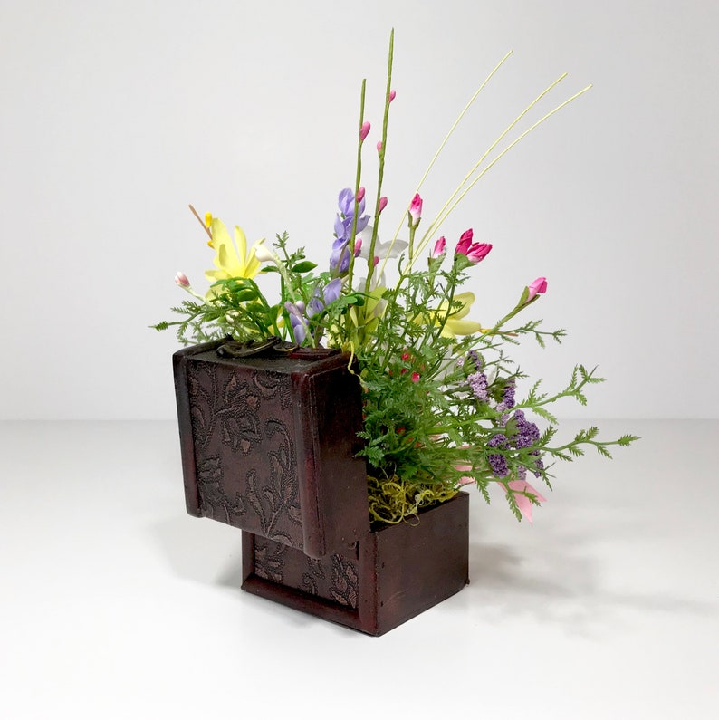 Spring Flowers Small Wooden Decorative Chest Spring Flower - Etsy
